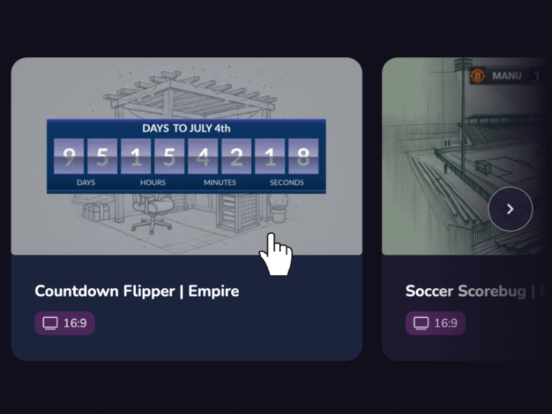 uno - Live overlays for streaming